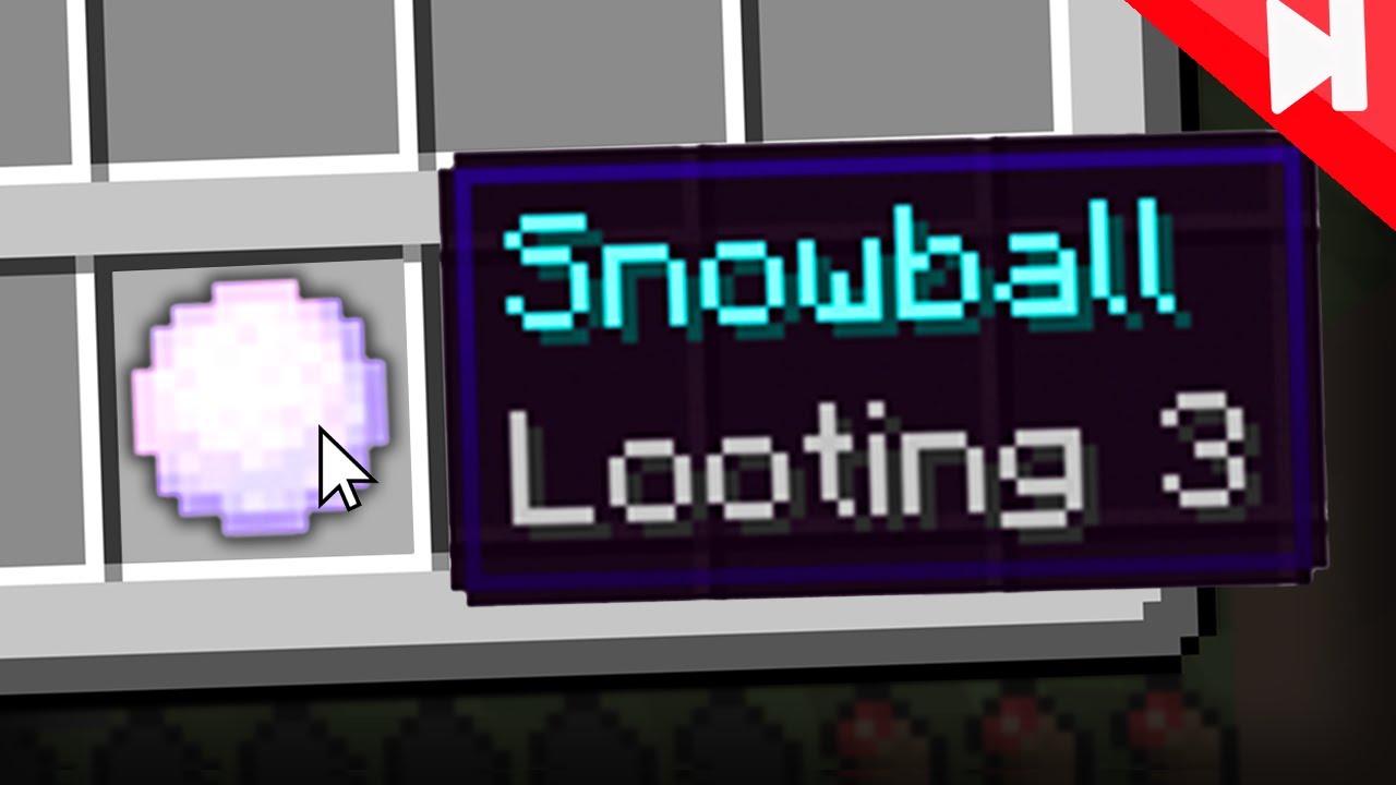 Minecraft Snowballs Got A Huge Buff... - Minecraft videos