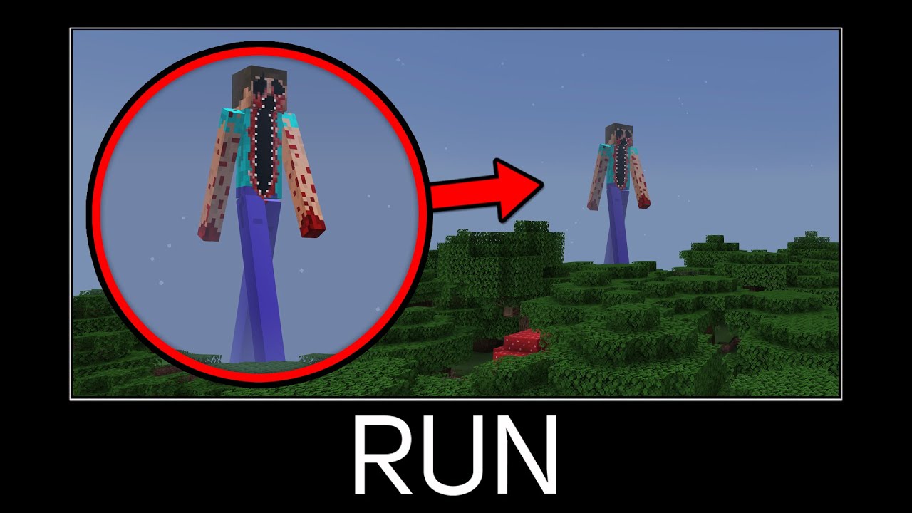 Minecraft wait what meme part 382 (Scary Big Herobrine) - Minecraft videos