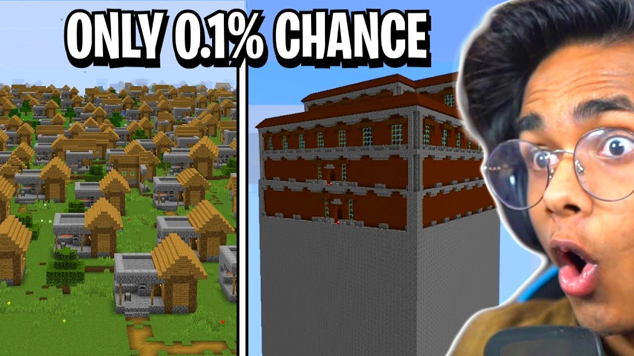 Minecraft's Most Unbelievable Rare Seeds... (1 in A Million ...