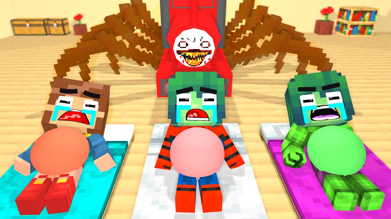 Monster School : Spider Man & Hulk Help SuperHero Baby - Minecraft ... Monster School : Spider Man & Hulk Help SuperHero Baby - Minecraft ...
