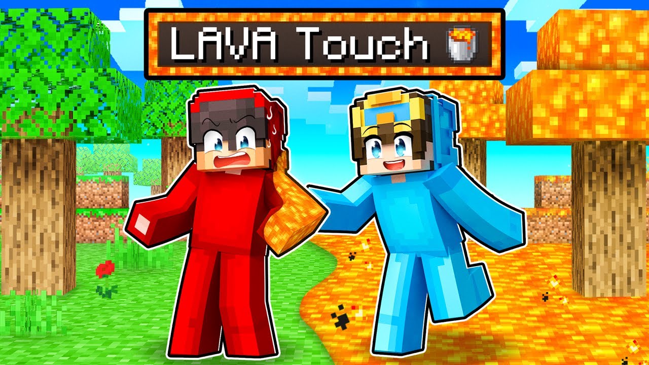 Nico Has A LAVA TOUCH In Minecraft! - Minecraft videos
