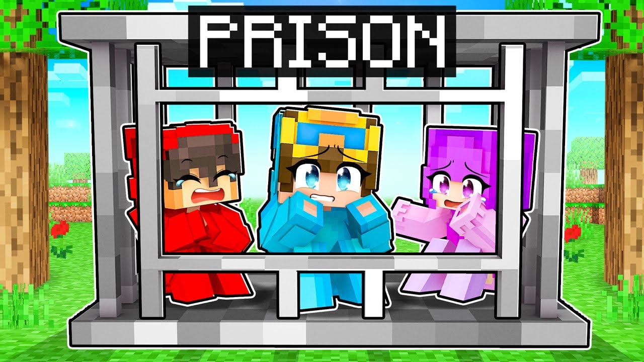 Nico Is LOCKED In PRISON In Minecraft! - Minecraft videos
