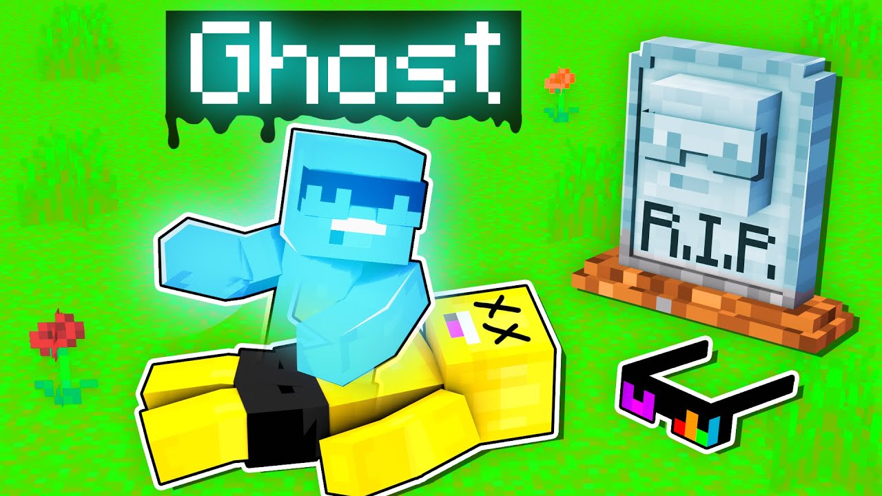 Sunny DIED and became a GHOST in Minecraft! - Minecraft videos