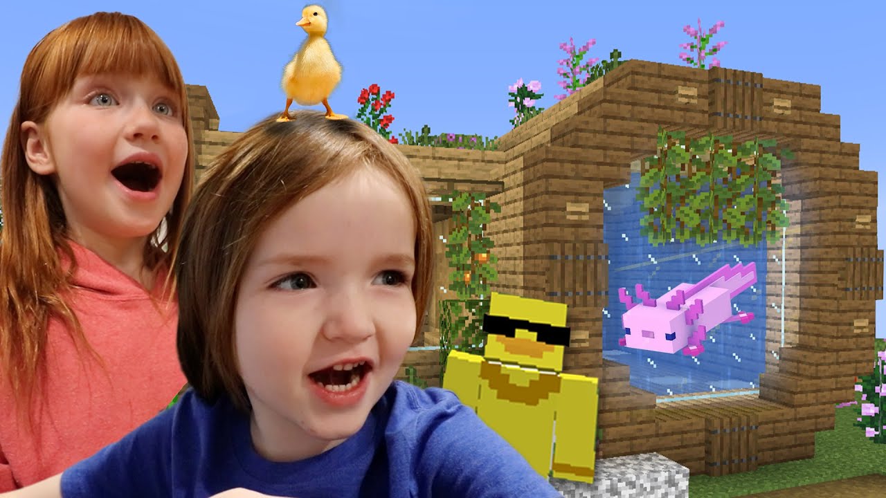 THE DUCK DANCE Niko Song!! Neighborhood Design Challenge in Minecraft ...
