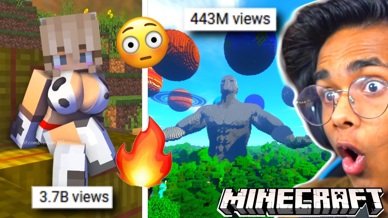THIS MINECRAFT SHORT HAS 443 MILLION VIEWS - Minecraft videos