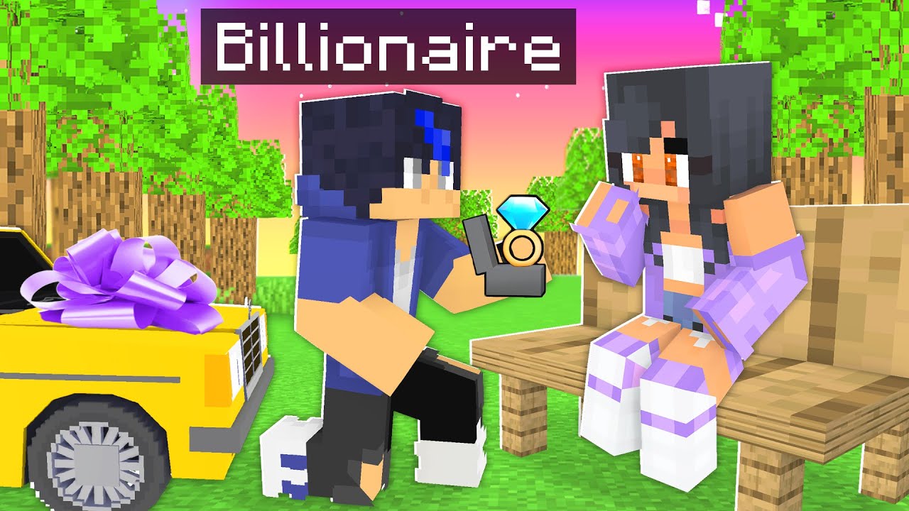 The Billionaire PROPOSES to MARRY APHMAU! - Parody Story in Minecraft ...