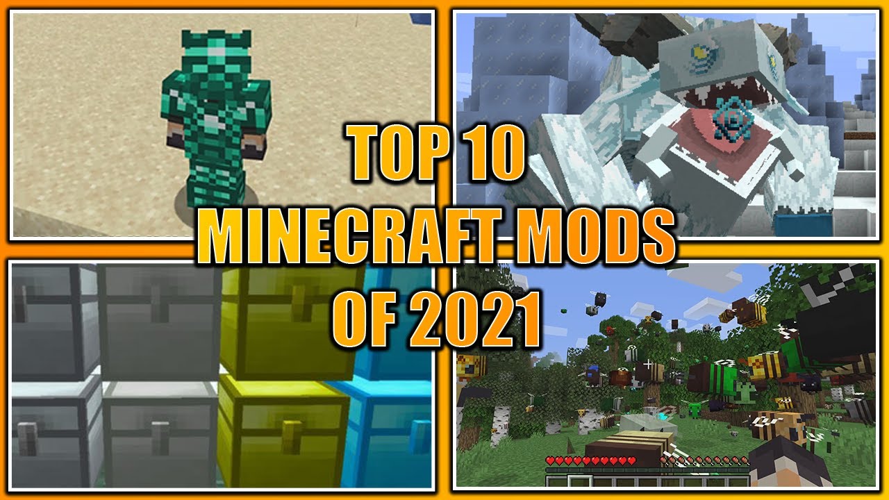 Top 10 BEST Minecraft Mods of 2021 - (1.16.5) - Minecraft videos