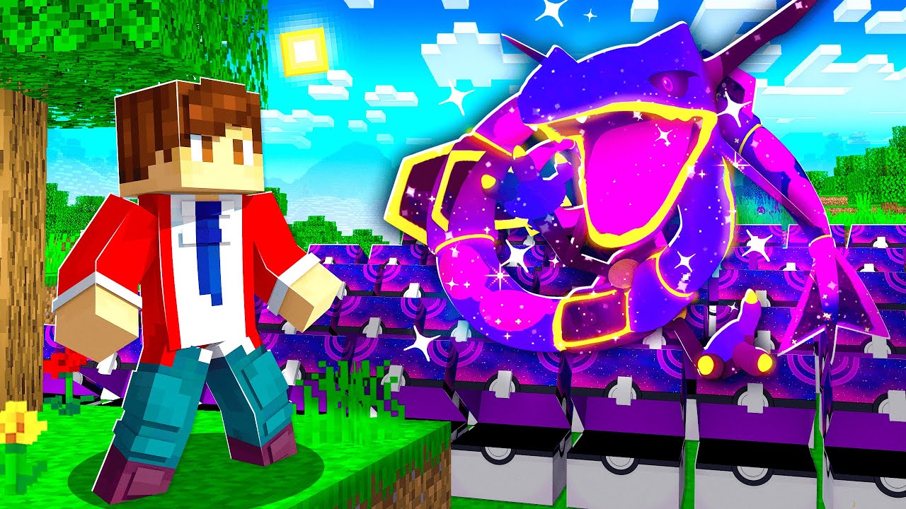 We OPENED 100 GALAXY LUCKY BLOCKS in Minecraft PIXELMON - Minecraft videos