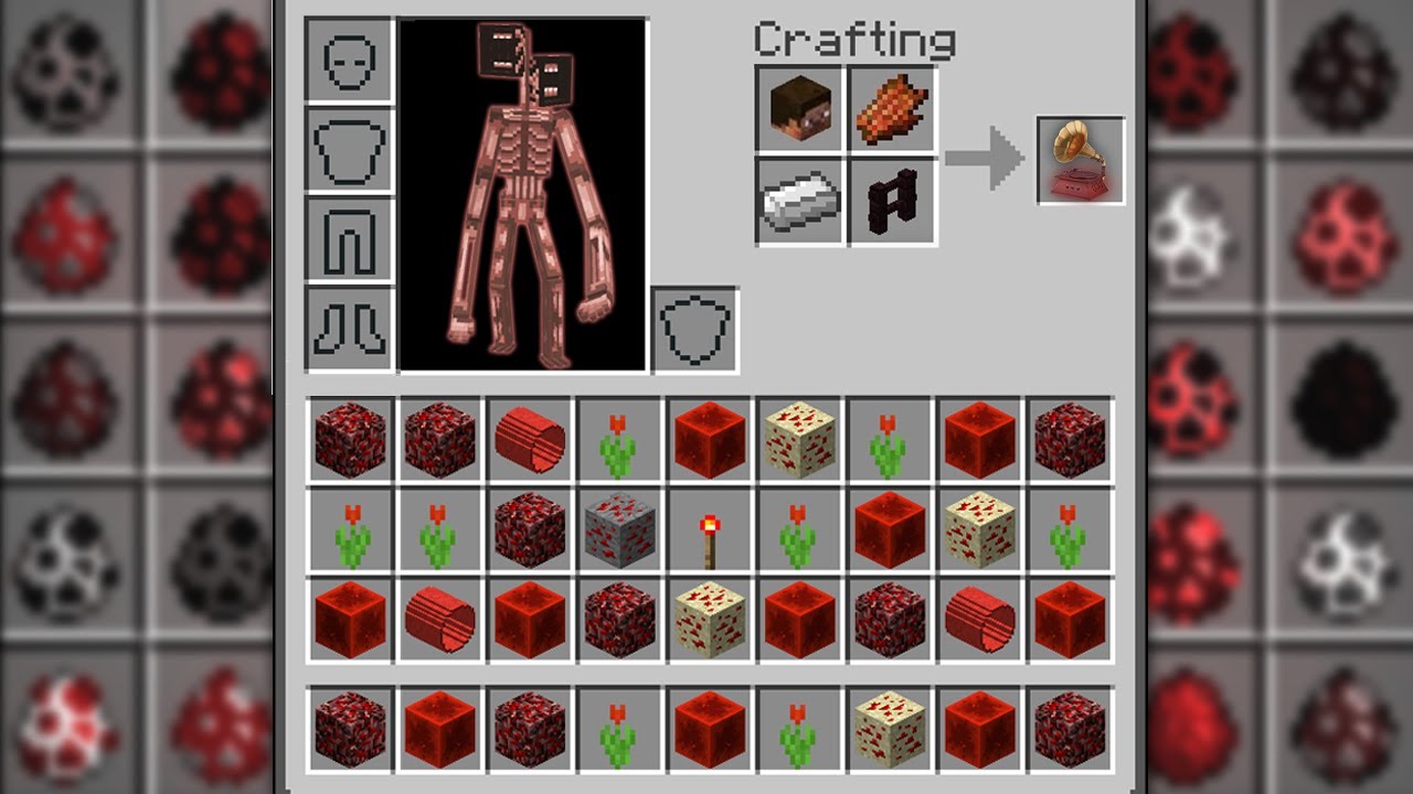 What if You Spawn ALL SIREN HEAD INVENTORY in Minecraft Different ...