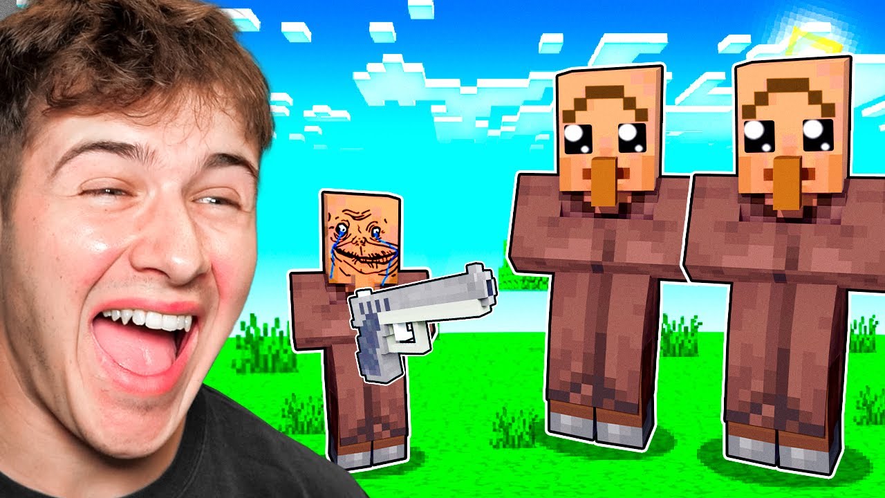 You LAUGH, You LOSE *Minecraft Villager Edition* - Minecraft videos