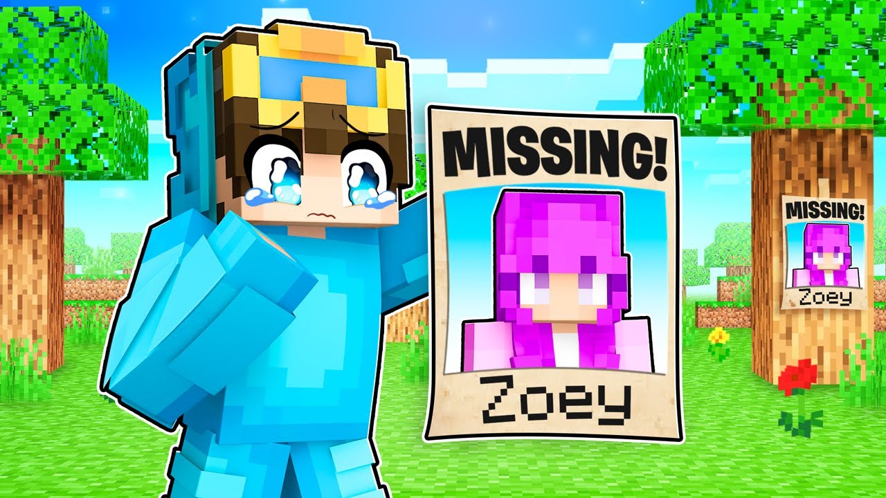 Zoey Is MISSING In Minecraft! - Minecraft videos