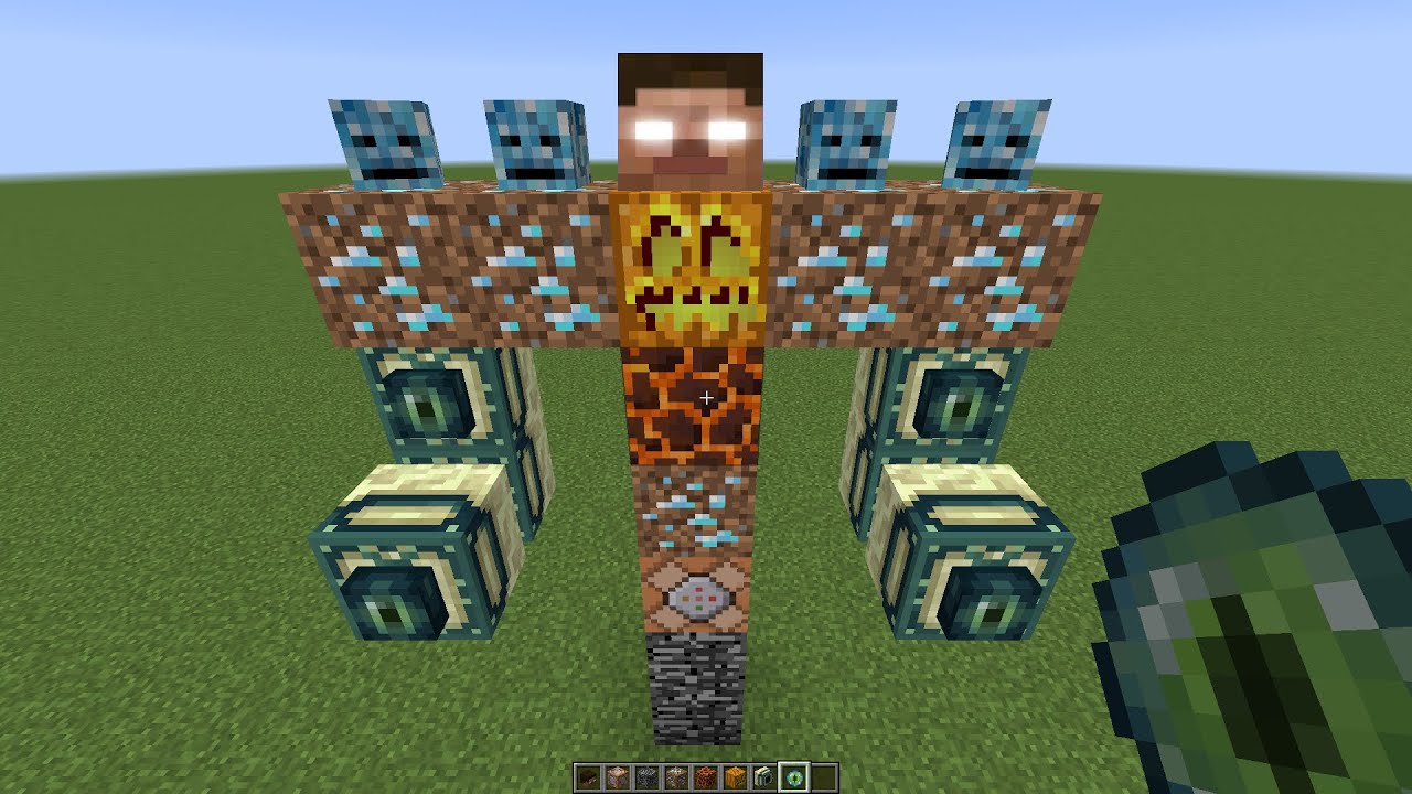 what if you create a HEROBRINE ULTRA BOSS in MINECRAFT - Minecraft videos