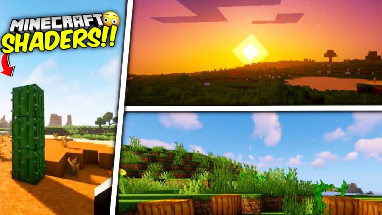 5 Most Beautiful SHADERS For MINECRAFT PE! - Minecraft videos