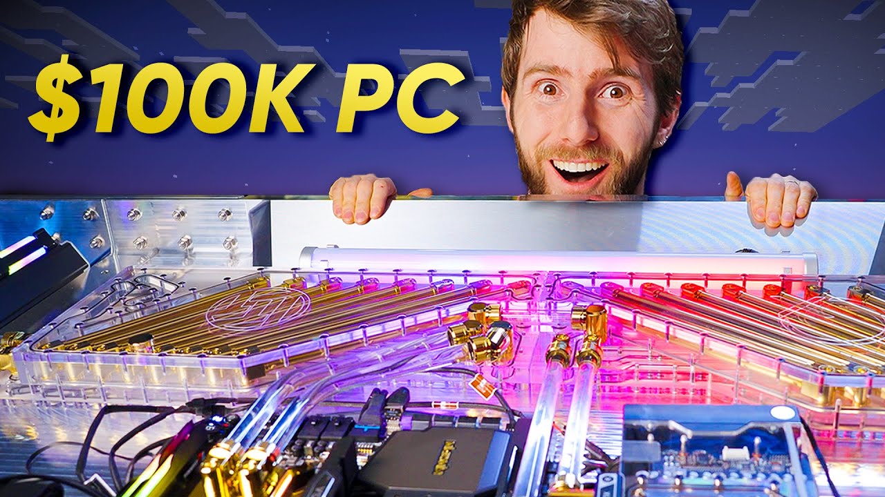 Building a $100,000 PC for Minecraft - Minecraft videos