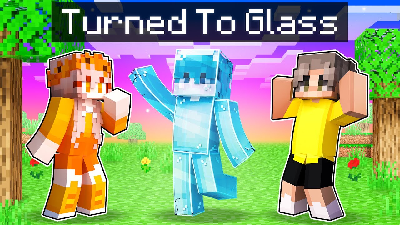 Cash Was TURNED TO GLASS in Minecraft! - Minecraft videos