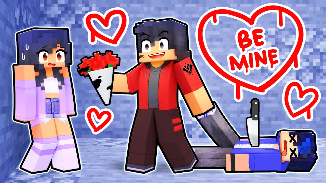 Dating a YANDERE in Minecraft! - Minecraft videos