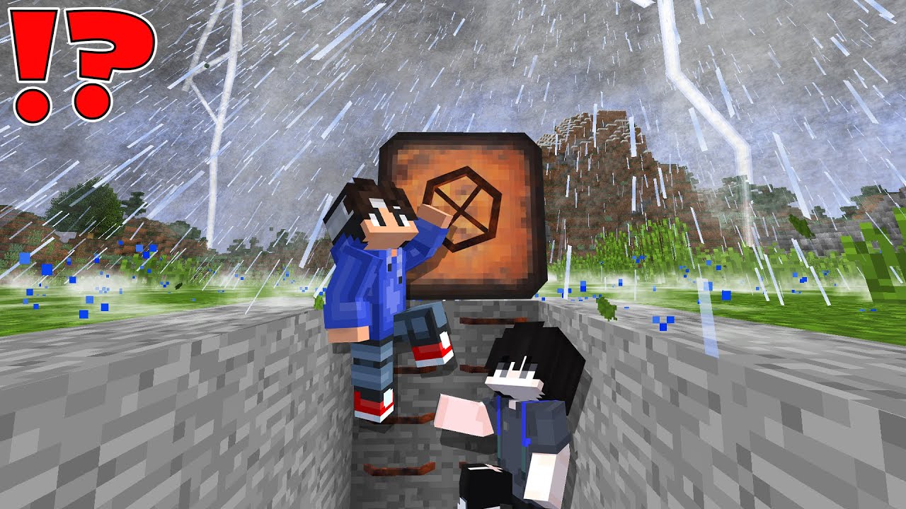 EPIC TYPHOON vs. Doomsday Bunker | Minecraft - Minecraft videos