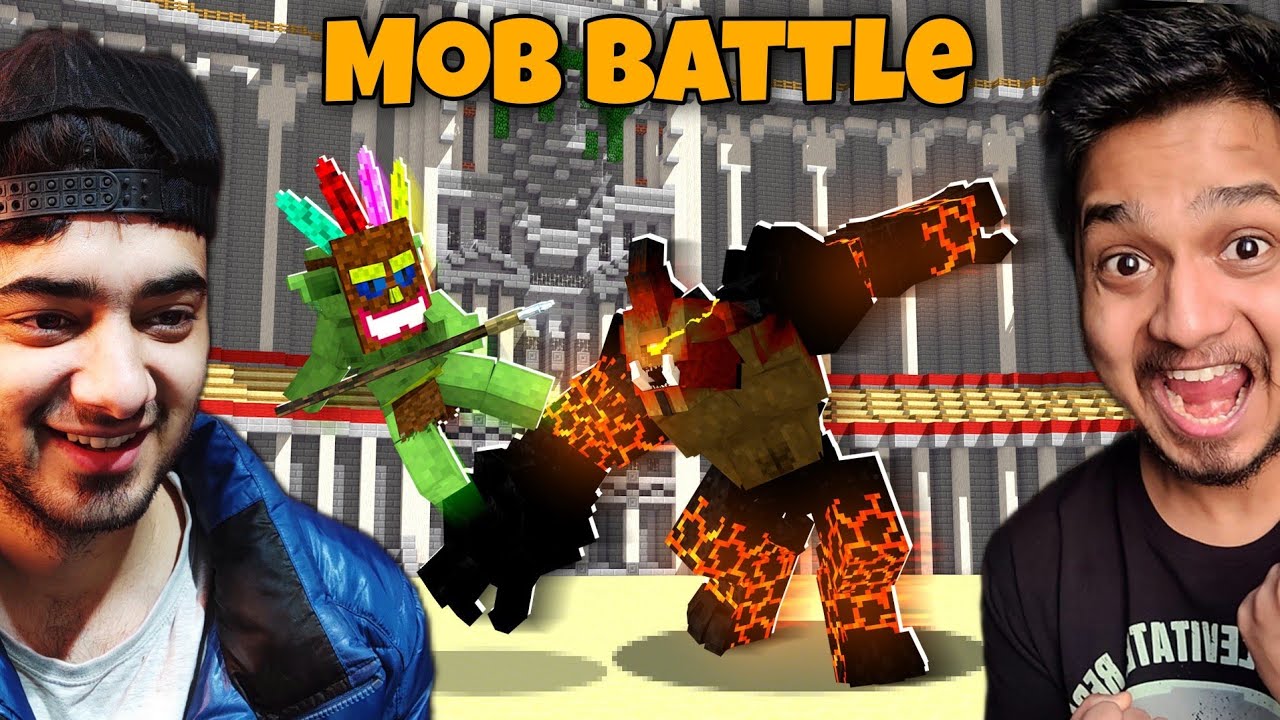 Extreme MOB BATTLE in Minecraft - Minecraft videos