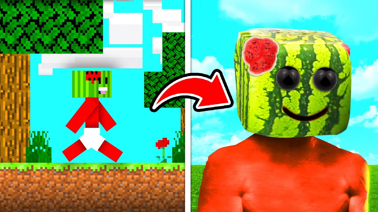 From 2D To 5D In Realistic Minecraft! - Minecraft videos