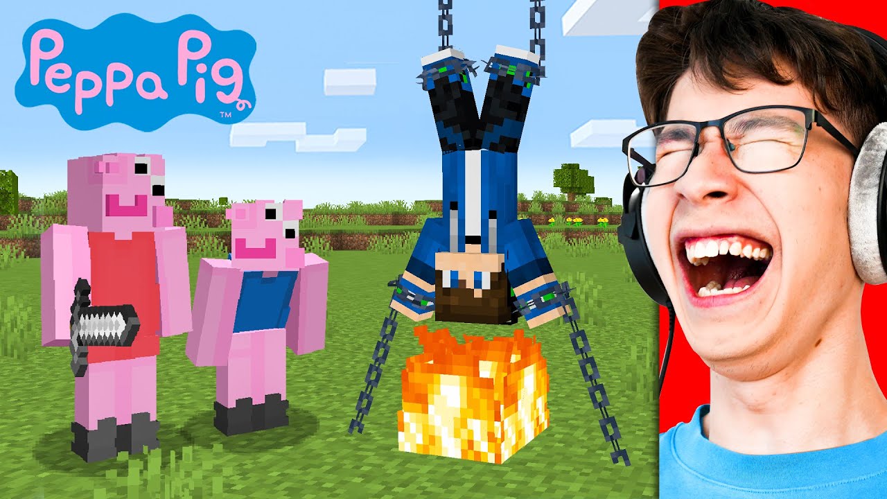 I Fooled My Friend as PEPPA PIG in Minecraft - Minecraft videos