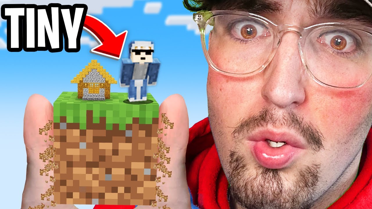 I Fooled My Friend being TINY in Minecraft - Minecraft videos
