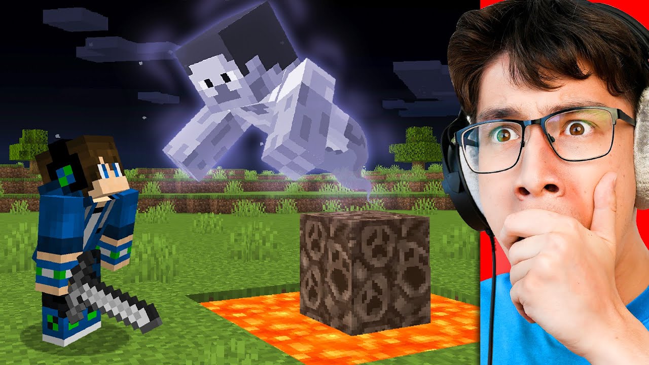 I Scared My Friend as SOUL SAND in Minecraft - Minecraft videos