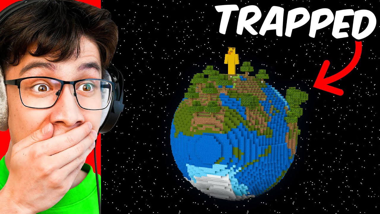 I Trapped My Friends in SPACE in Minecraft - Minecraft videos