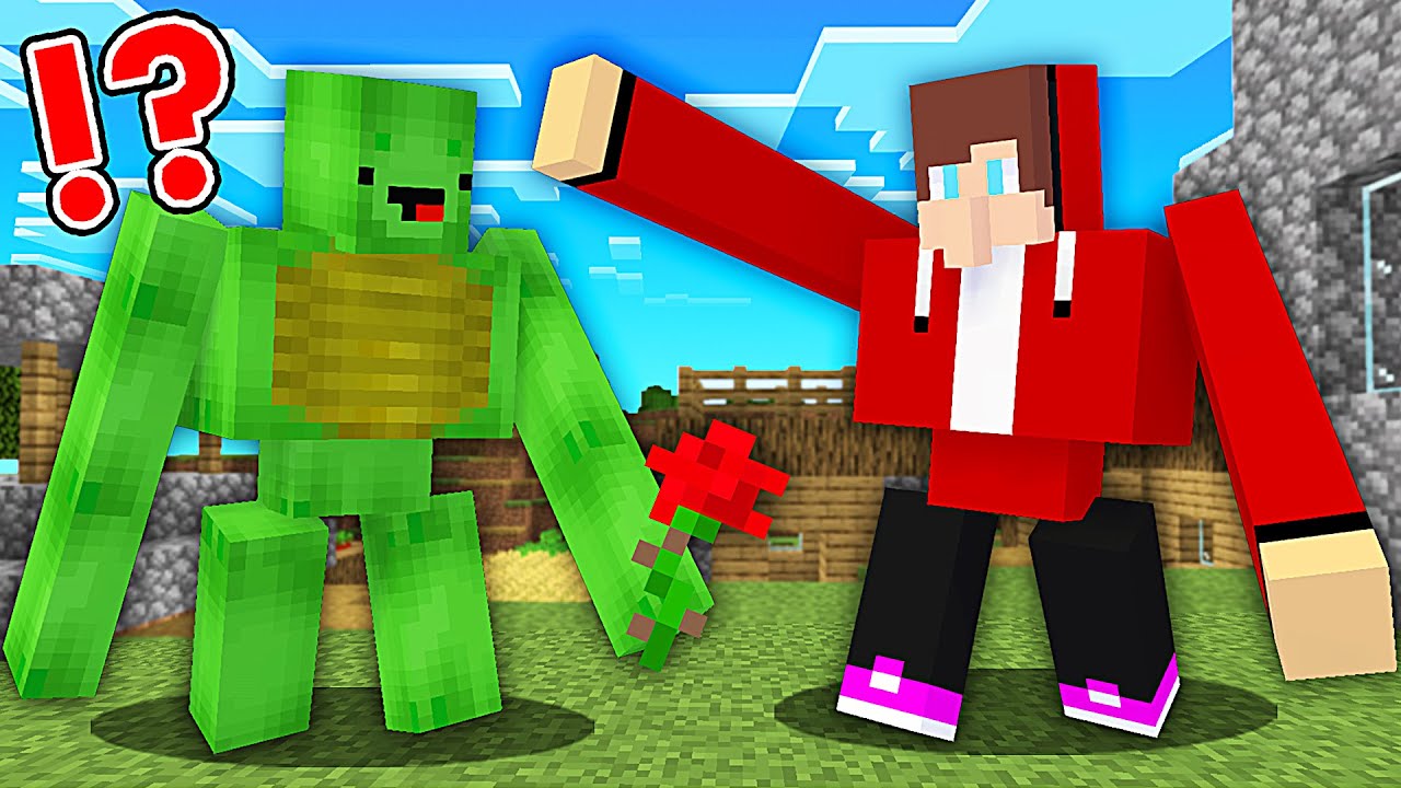 Jj And Mikey Became Iron Golem In Minecraft Maizen Nico Cash Smirky