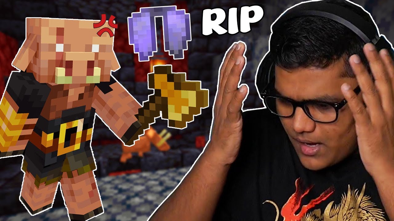 Loosing Everything In The Nether Again Minecraft Minecraft Videos