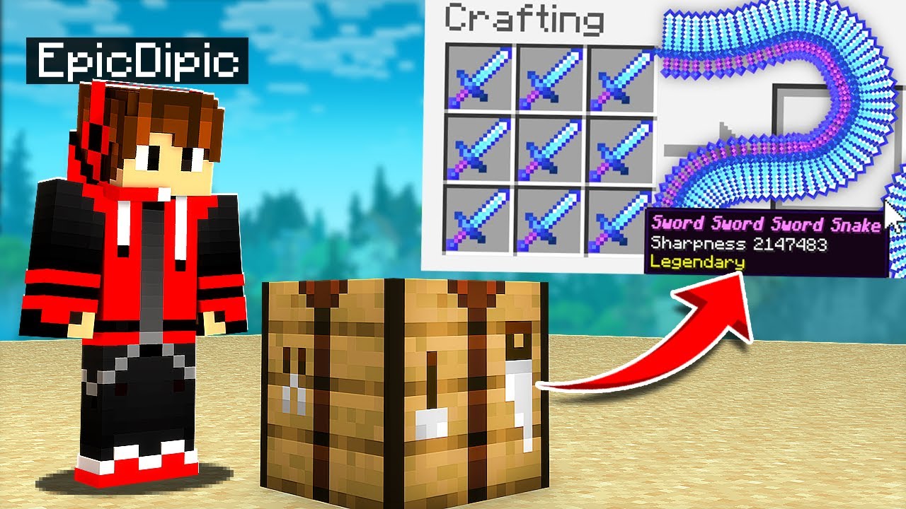 Minecraft But Crafts Are EXTREME - Minecraft videos