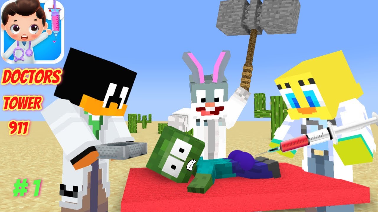 Monster School: Doctors' Tower Operations (Part 1) - Minecraft ...