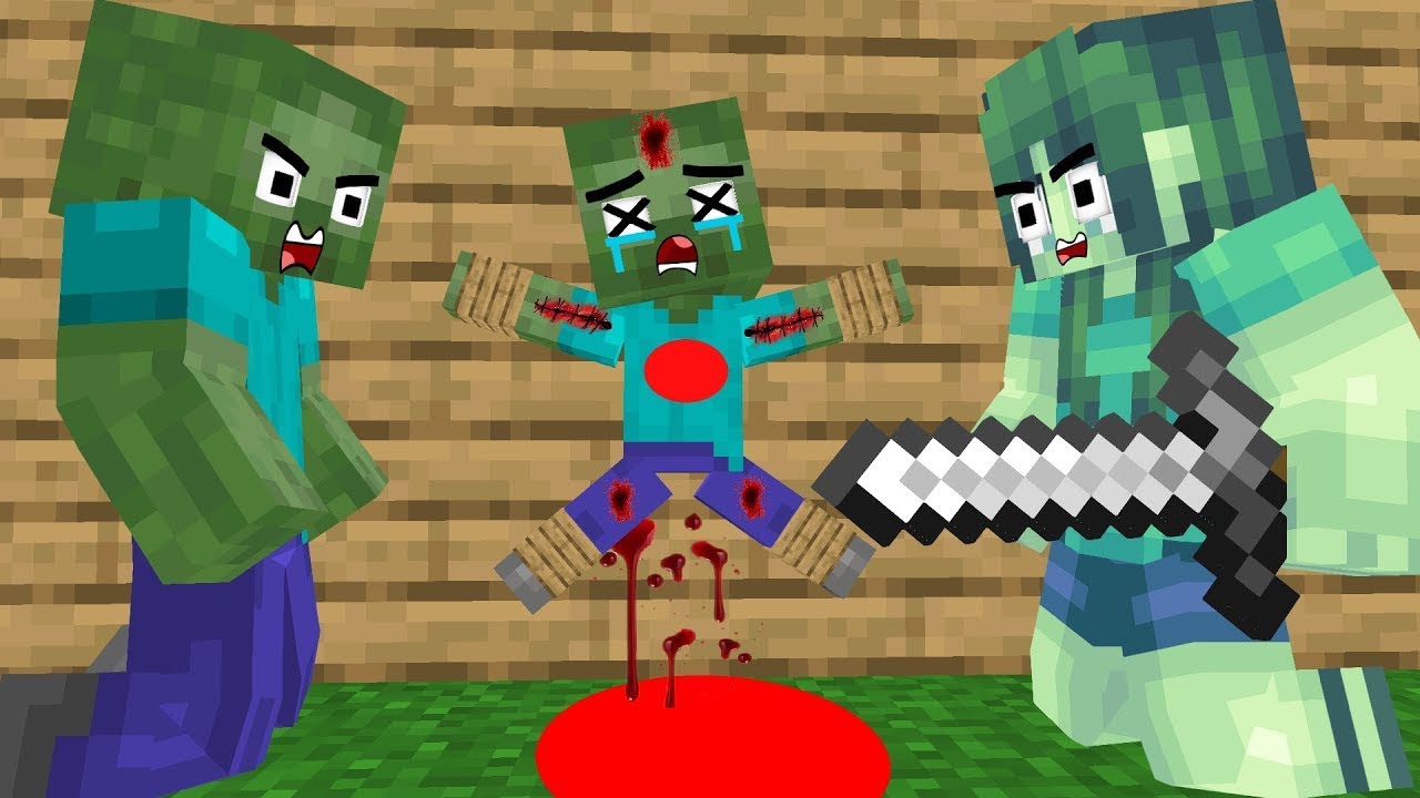 Monster School : Zombie Family Die ( What Wrong ? ) - minecraft ...