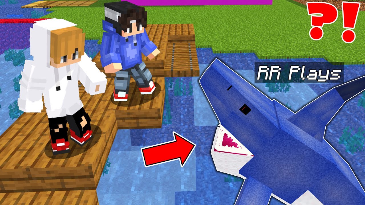 Morphing into KILLER SHARK to PRANK my FRIENDS | Minecraft - Minecraft ...