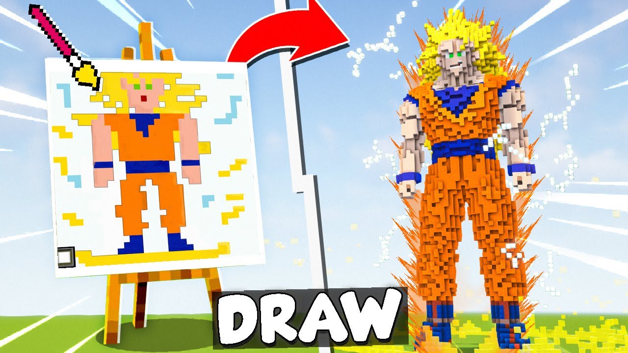 NOOB vs PRO: DRAWING BUILD COMPETITION in Minecraft [Episode 2 ...