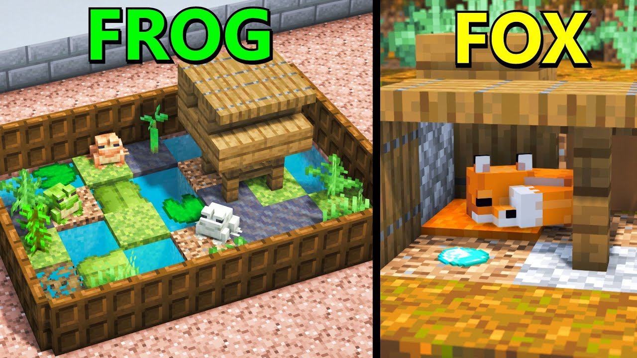 TOP 10 Most Creative Minecraft PET Houses Ever ! - Minecraft videos