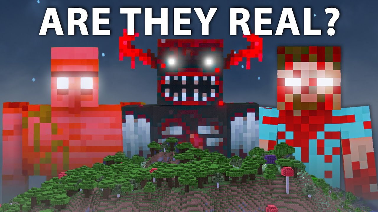The Dark History of Minecraft's Myths - Minecraft videos