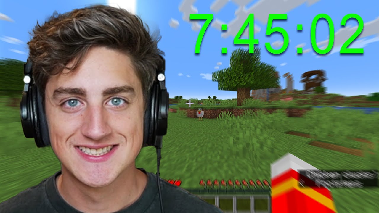 i am going to SPEEDRUN minecraft - Minecraft videos