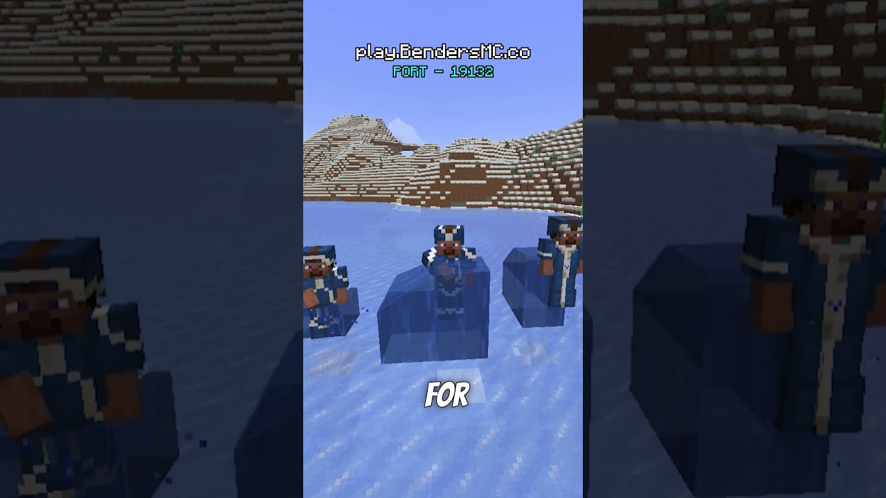 1.20 Water Bending Armor Trims! #minecraft - Minecraft videos