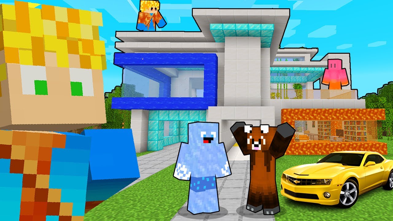 A NOVA CASA DO LOPERS NO MINECRAFT ! - Minecraft videos