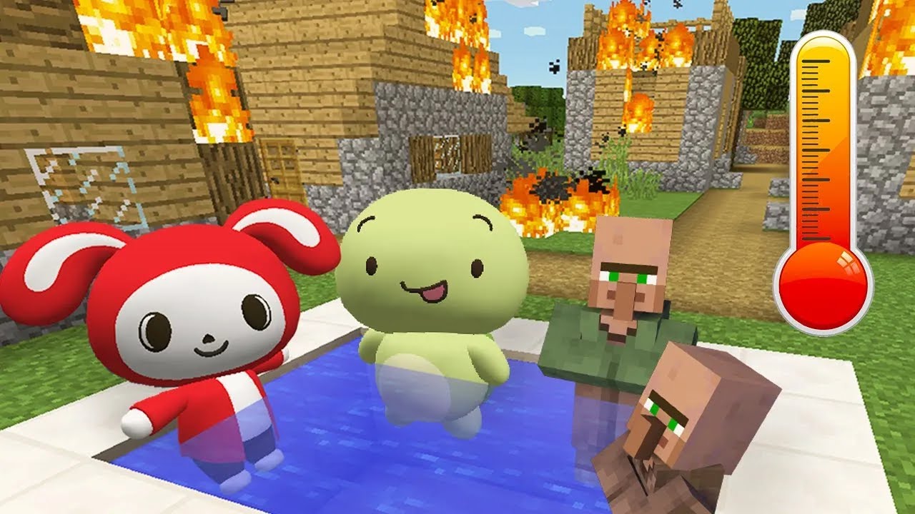 Blazing Heat in Minecraft: Surviving the Scorching Challenge ...