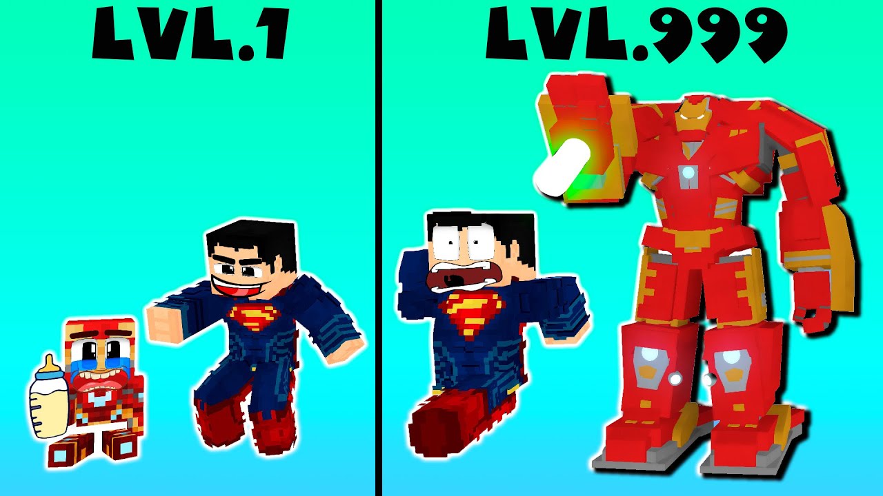 CROOK vs BOSS - IRON MAN - Love Curse! - Minecraft Animation ...