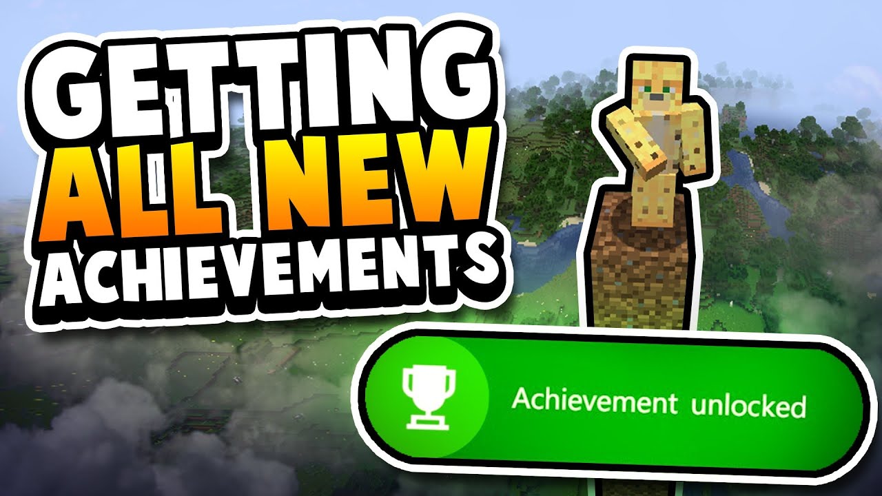 Collecting ALL New Minecraft 1.18 Achievements (Guide) - Minecraft videos