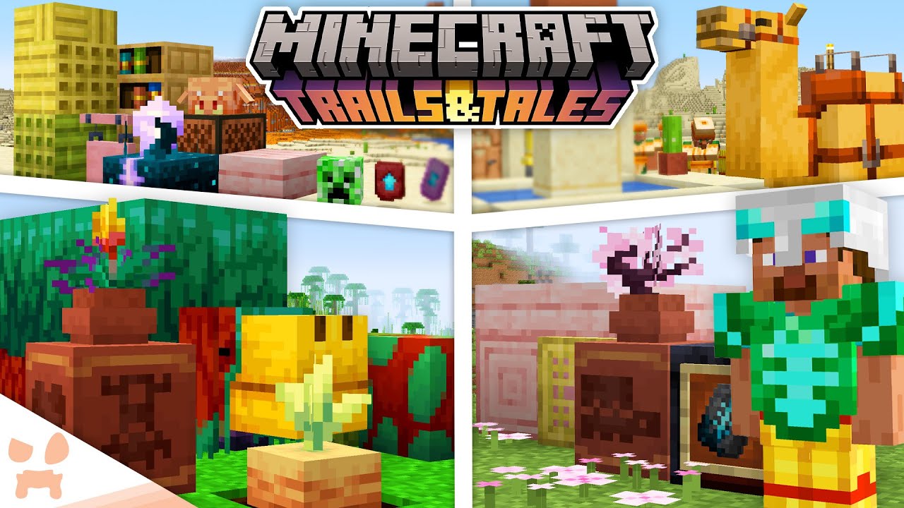 EVERYTHING NEW In Minecraft 1.20 Trails & Tales! - Minecraft videos