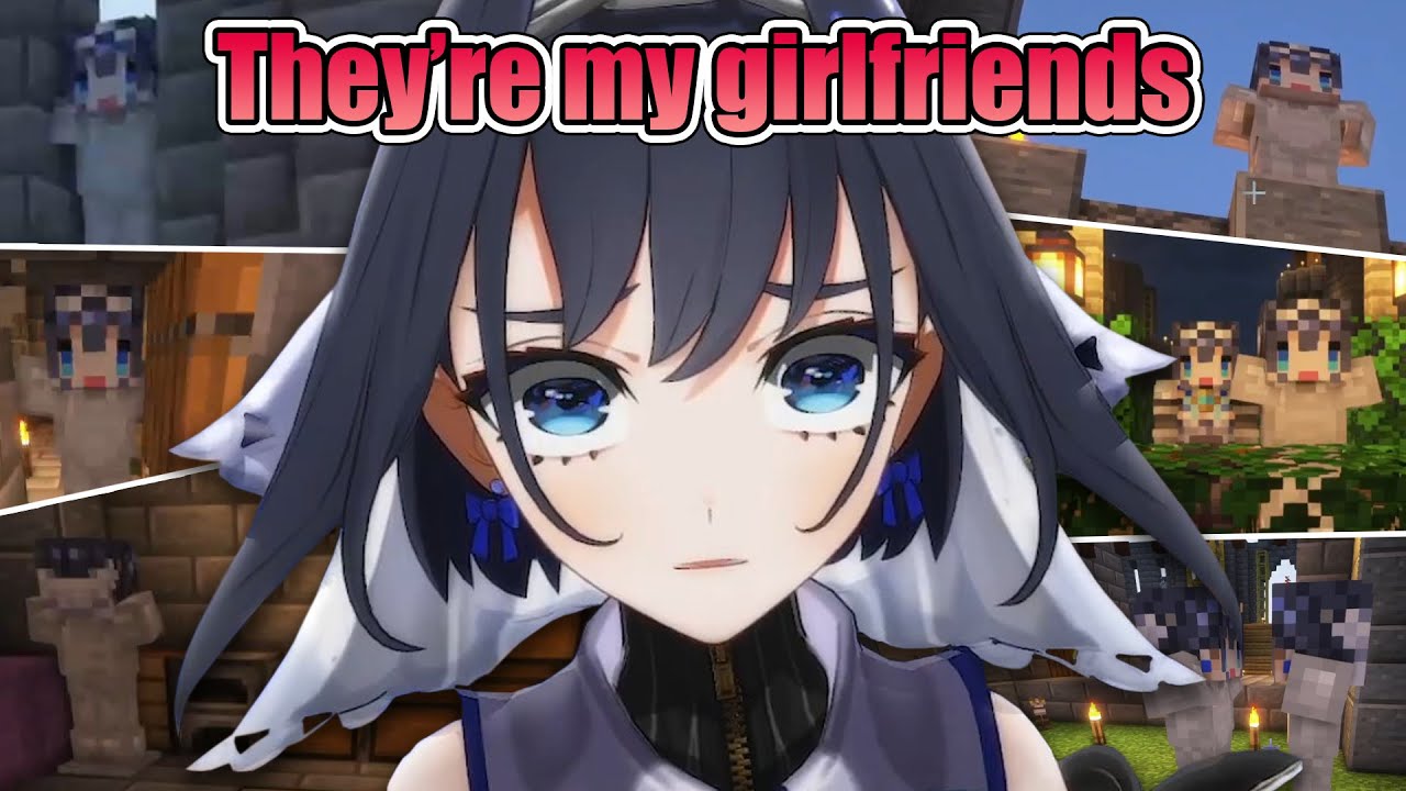 Kronii Finally Lost Her Mind Create A Harem Full of Her Minecraft GFs ...