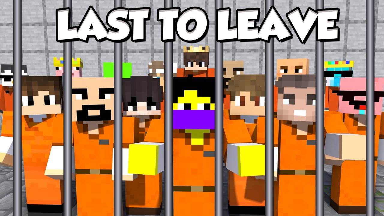 Last to Leave Prison Wins 1,000$ (MINECRAFT) - Minecraft videos