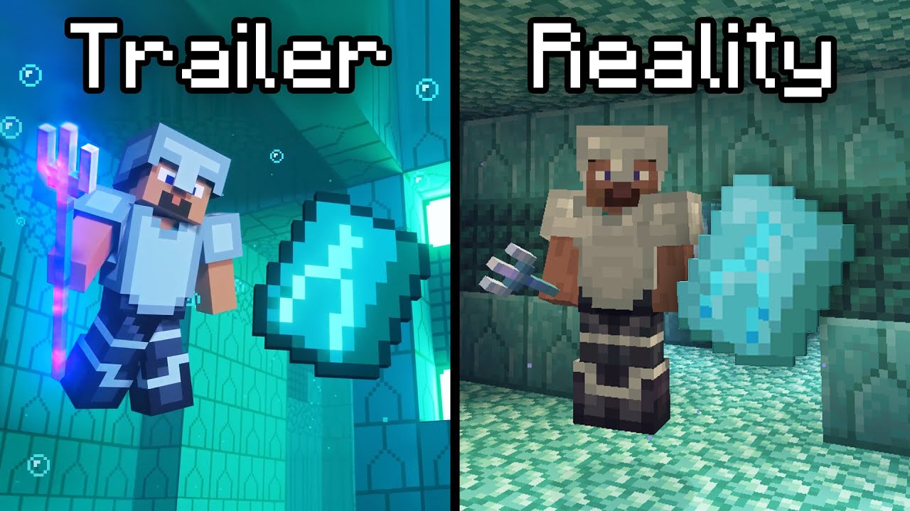 Minecraft 1.20 Trailer vs Reality - Minecraft videos
