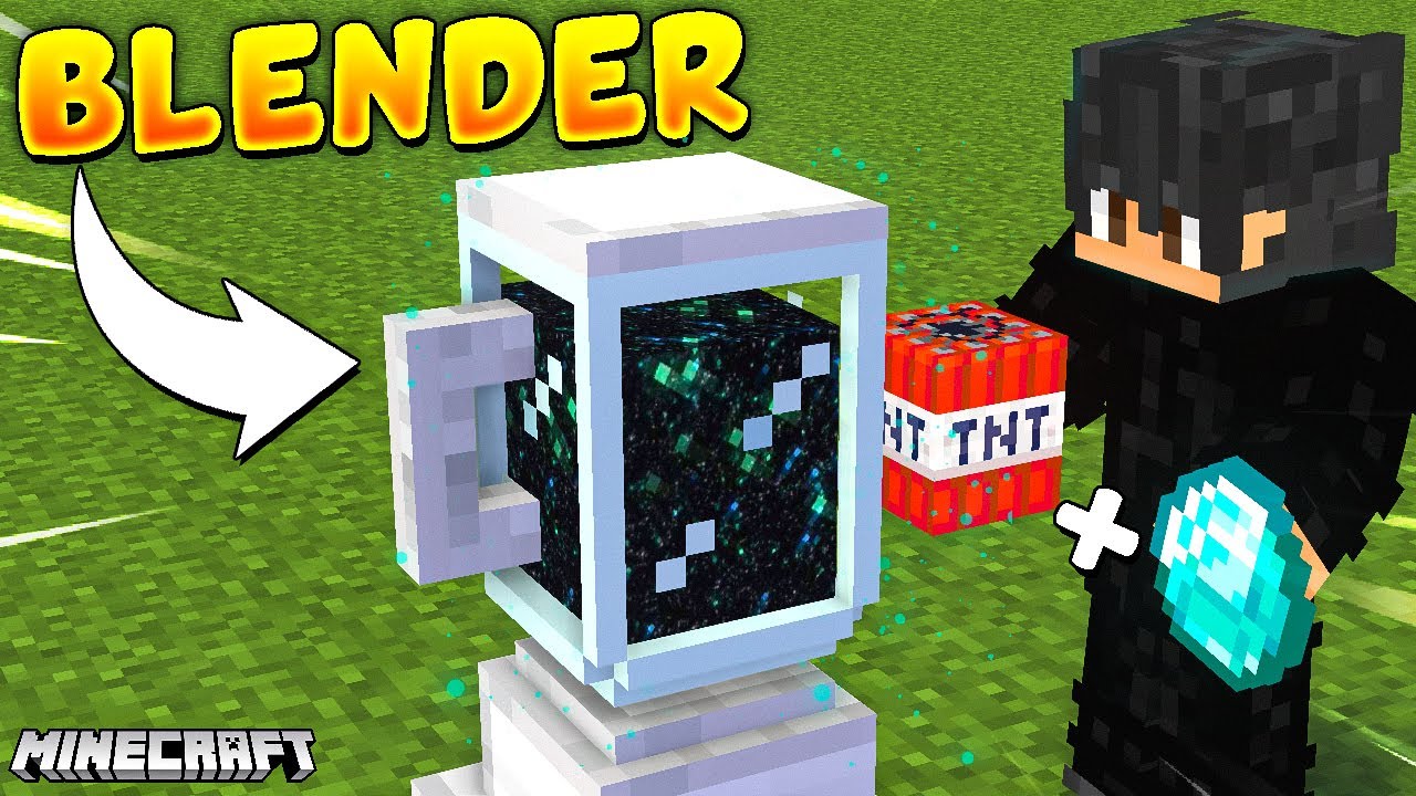 Minecraft But I Can BLEND Anything! - Minecraft videos
