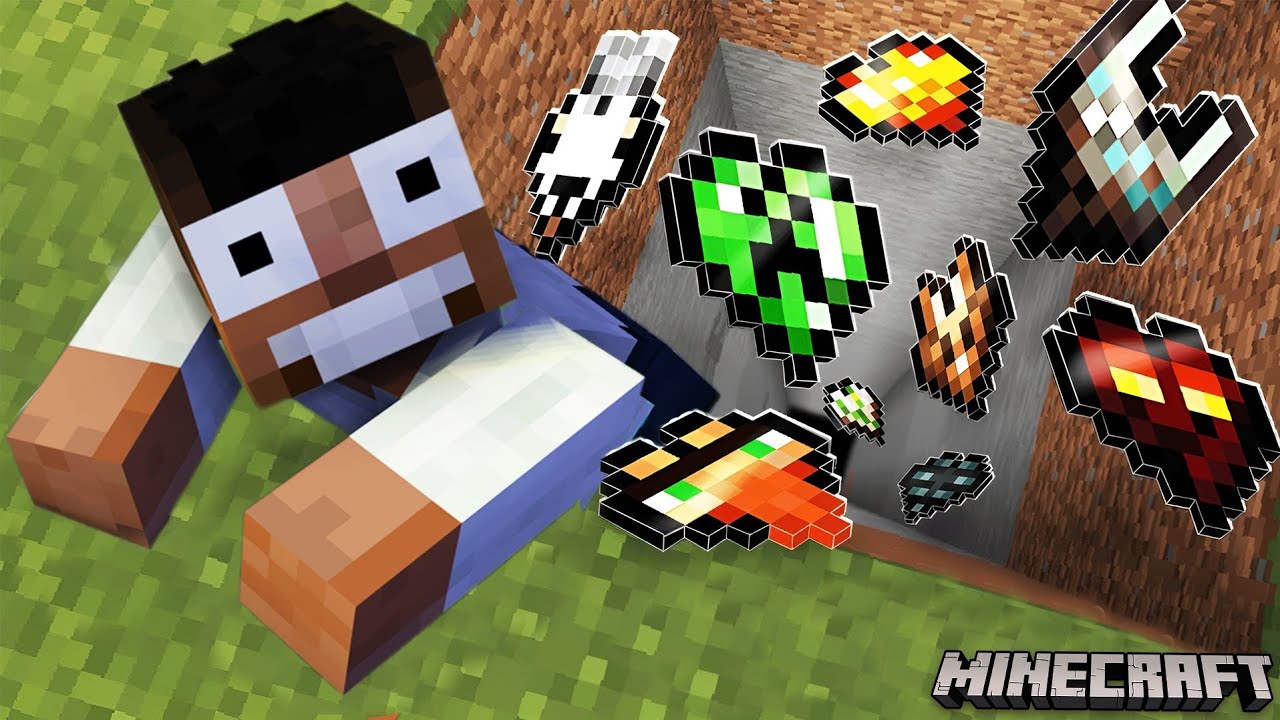 Minecraft, But With Crazy Custom Hearts || Minecraft Mods || Minecraft ...