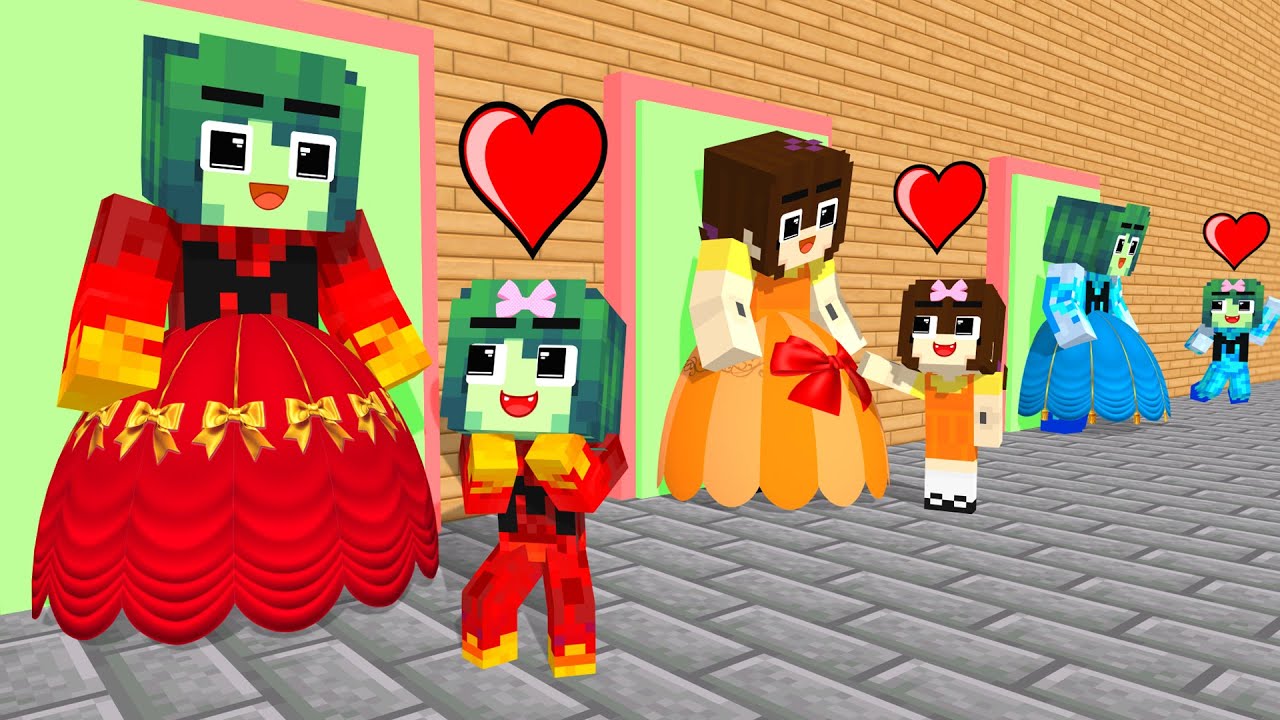 Monster School : Baby Zombie x Squid Game Doll Love You Mom - Minecraft ...