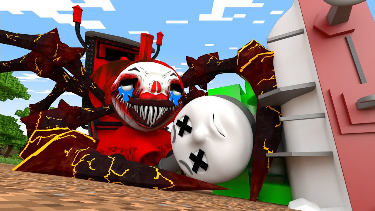 Monster School: Choo Choo Charles is NOT a BEAST - Sad Story ...
